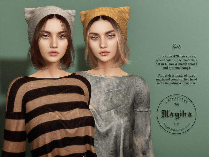Second Life Marketplace - Magika - Kat Hair